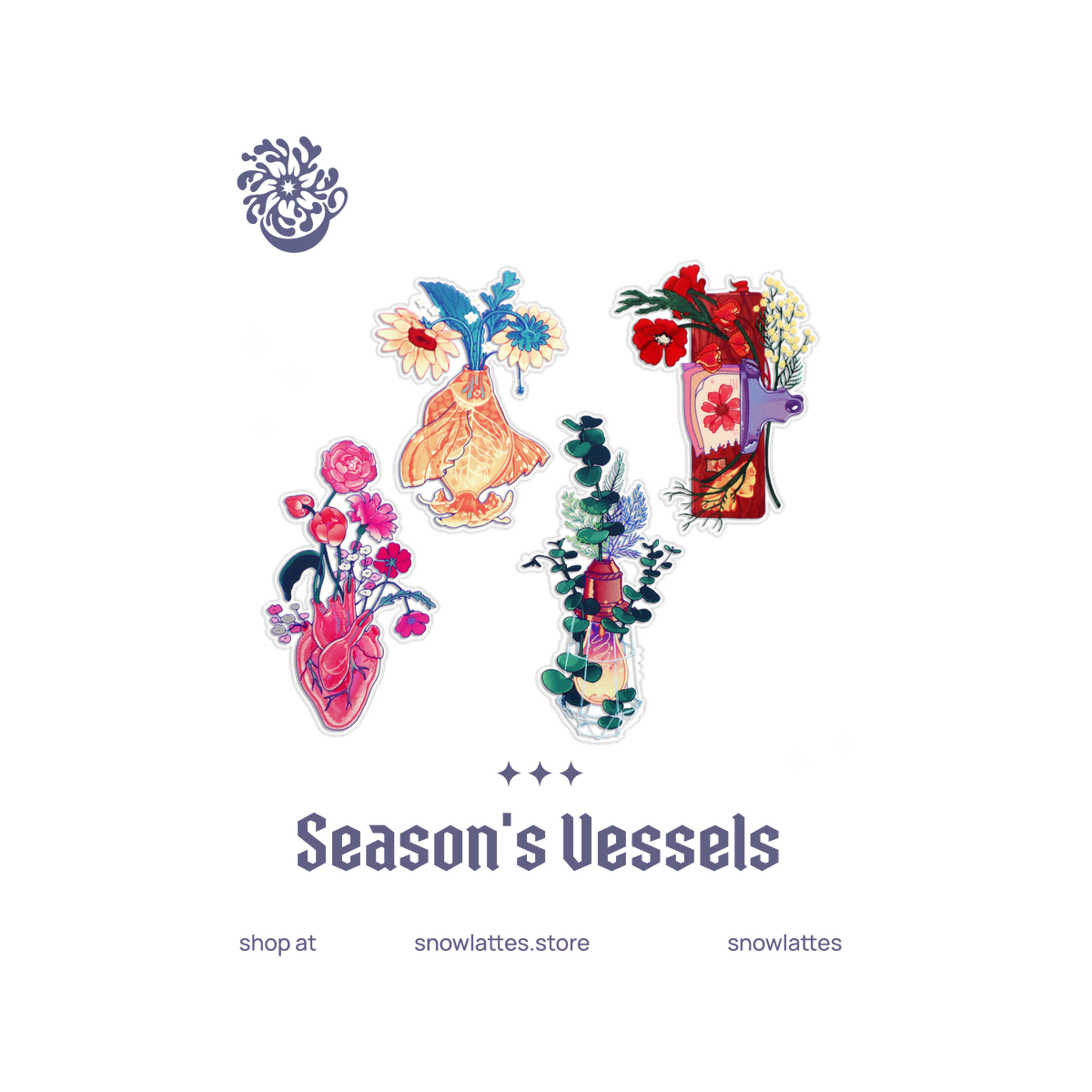 Seasonal Vessel Sticker Set