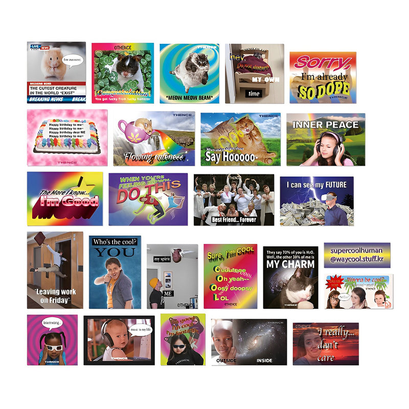 THENCE Meme Sticker Set - Polly Indonesia