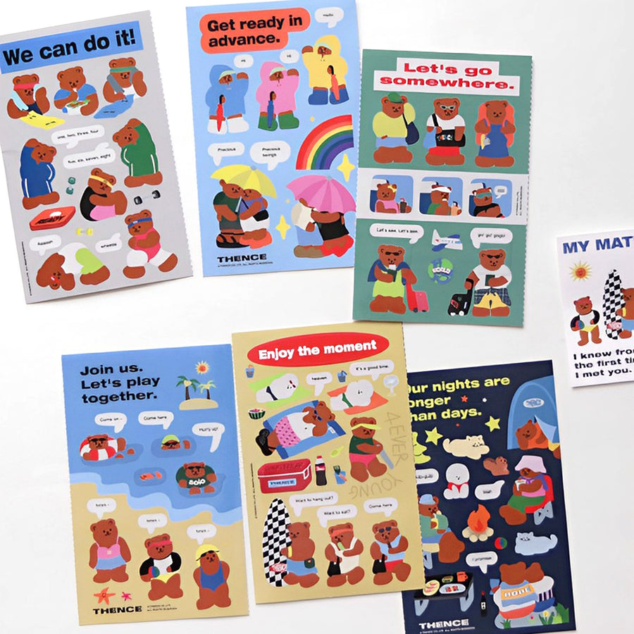 THENCE Vintage Sticker Book - Polly Indonesia