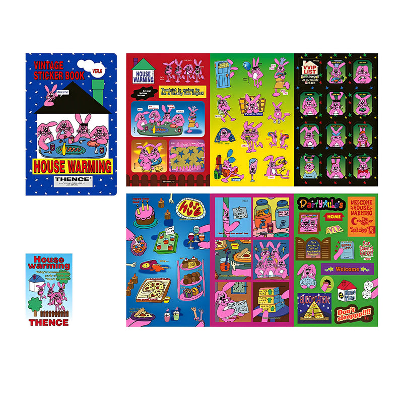 THENCE Vintage Sticker Book - Polly Indonesia